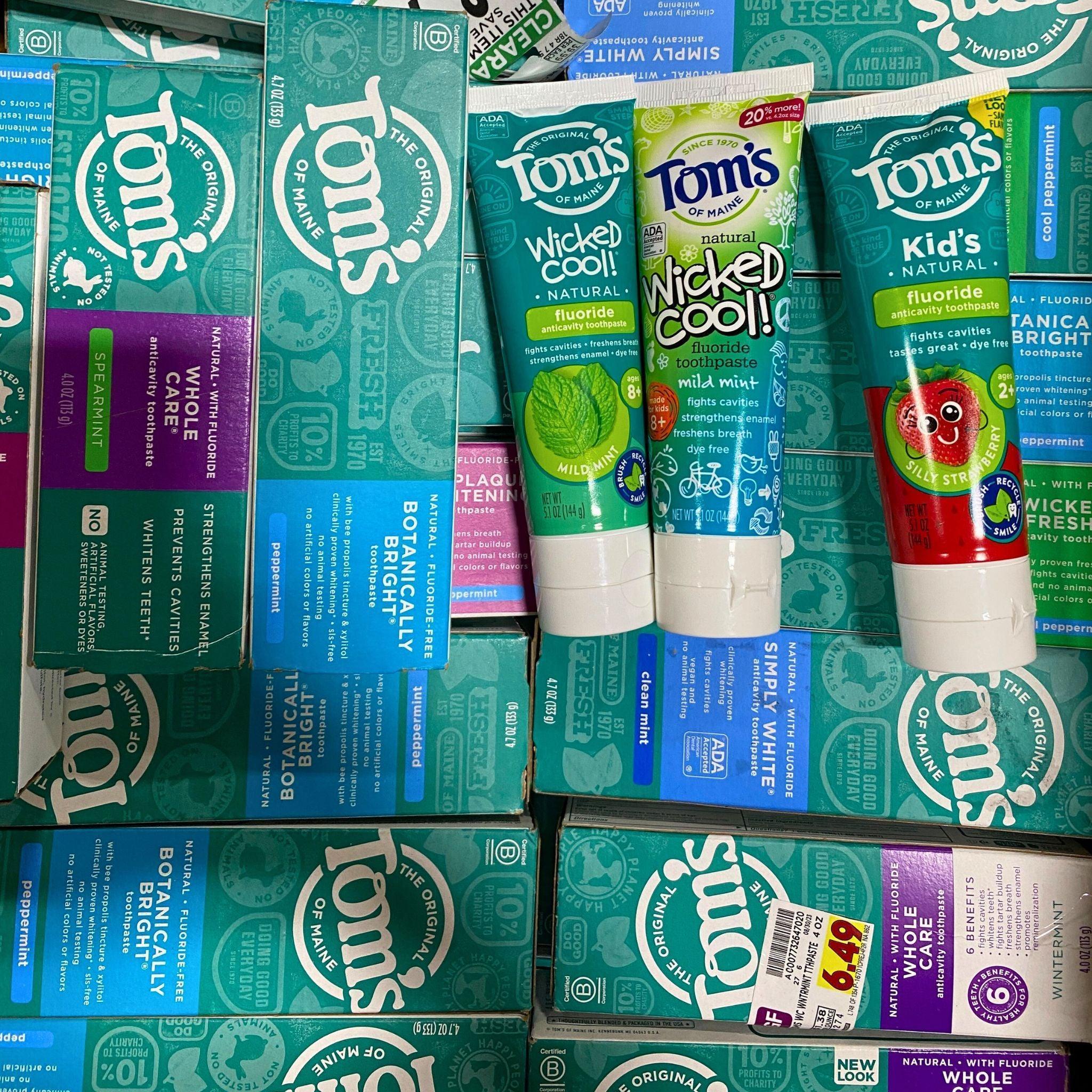 Toms Toothpaste Mix | Discount wholesalers inc – Discount Wholesalers Inc