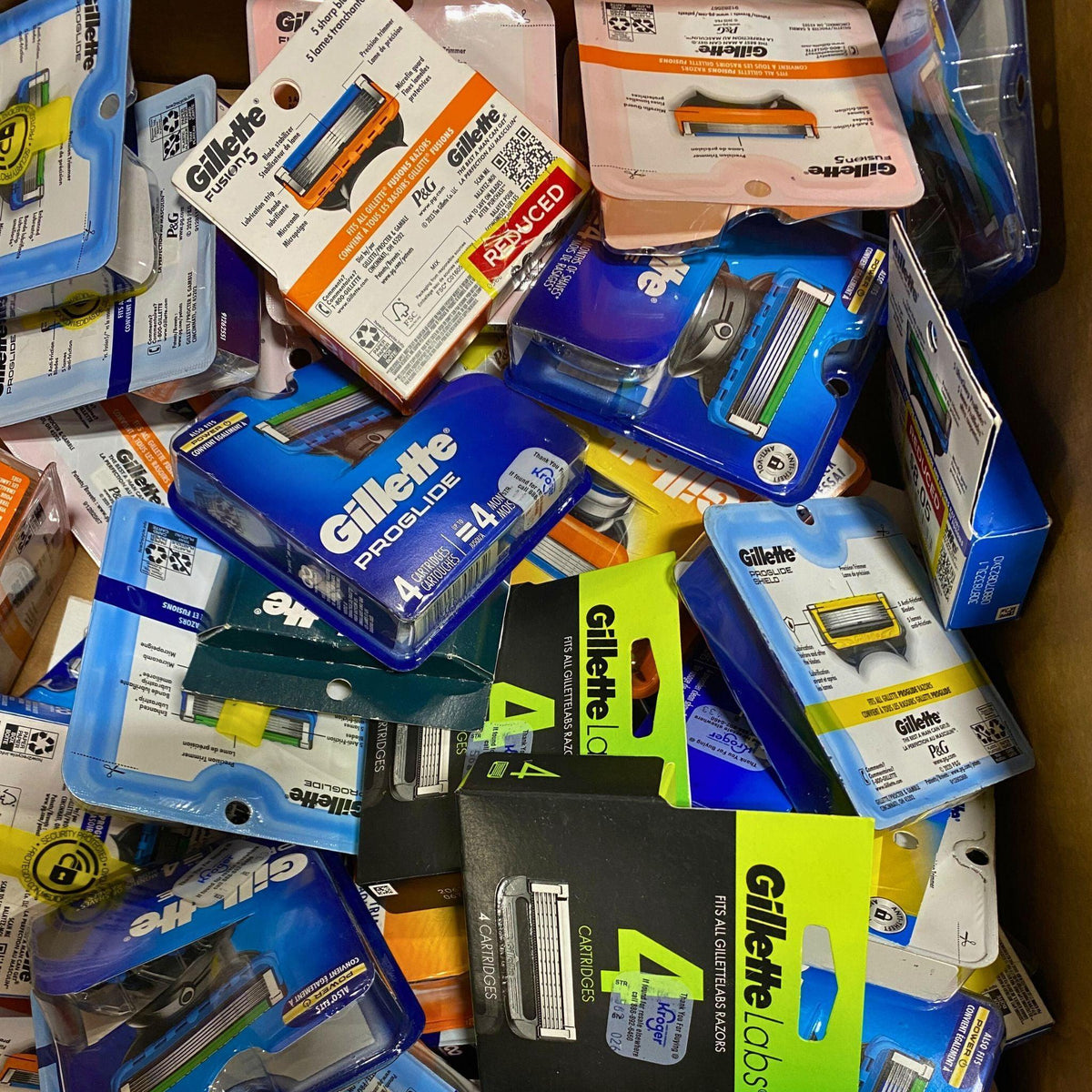 Gillette Men Cartridges Assorted Mix | Discount wholesalers inc ...