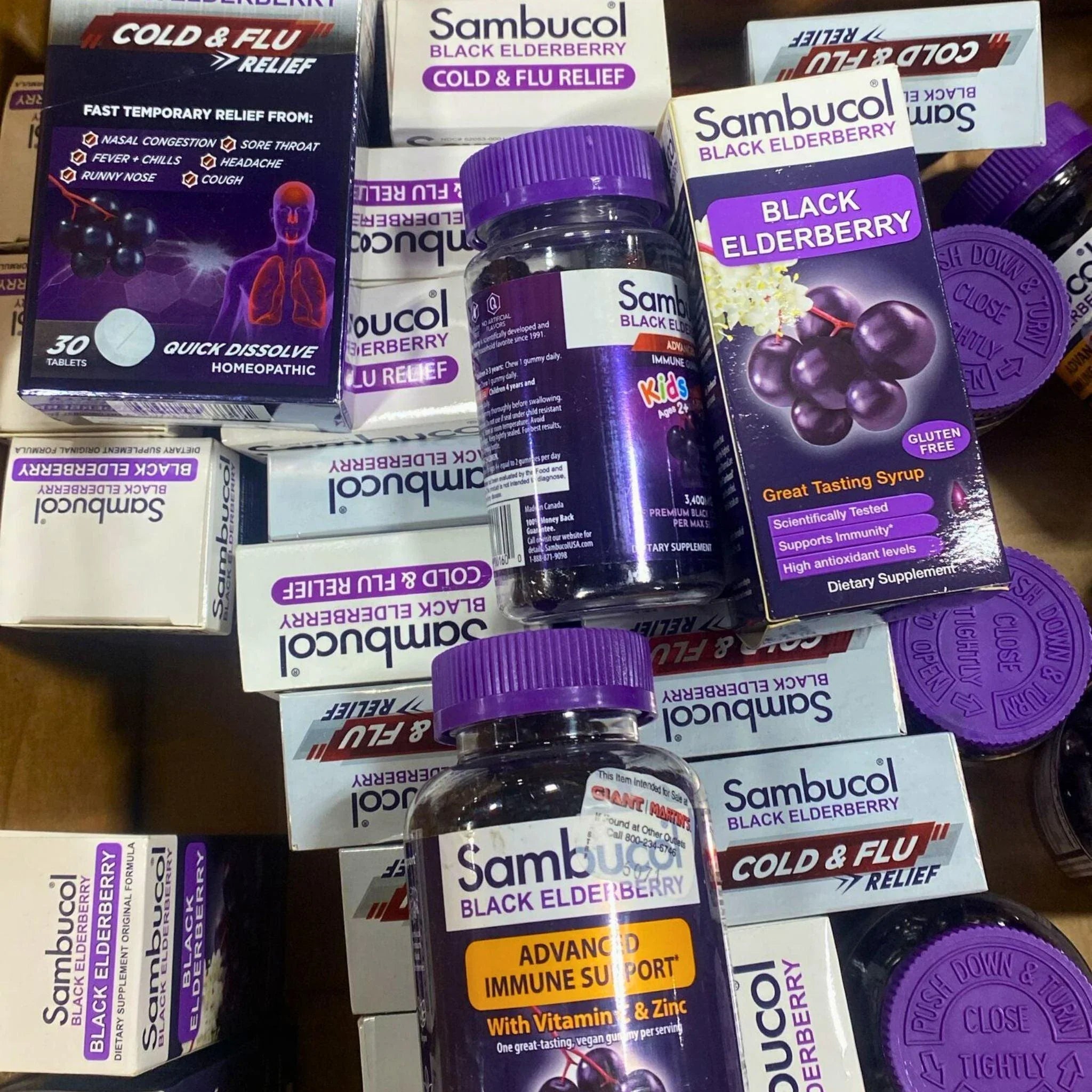 Sambucol Elderberry Assorted Mix | Discount wholesalers inc – Discount ...